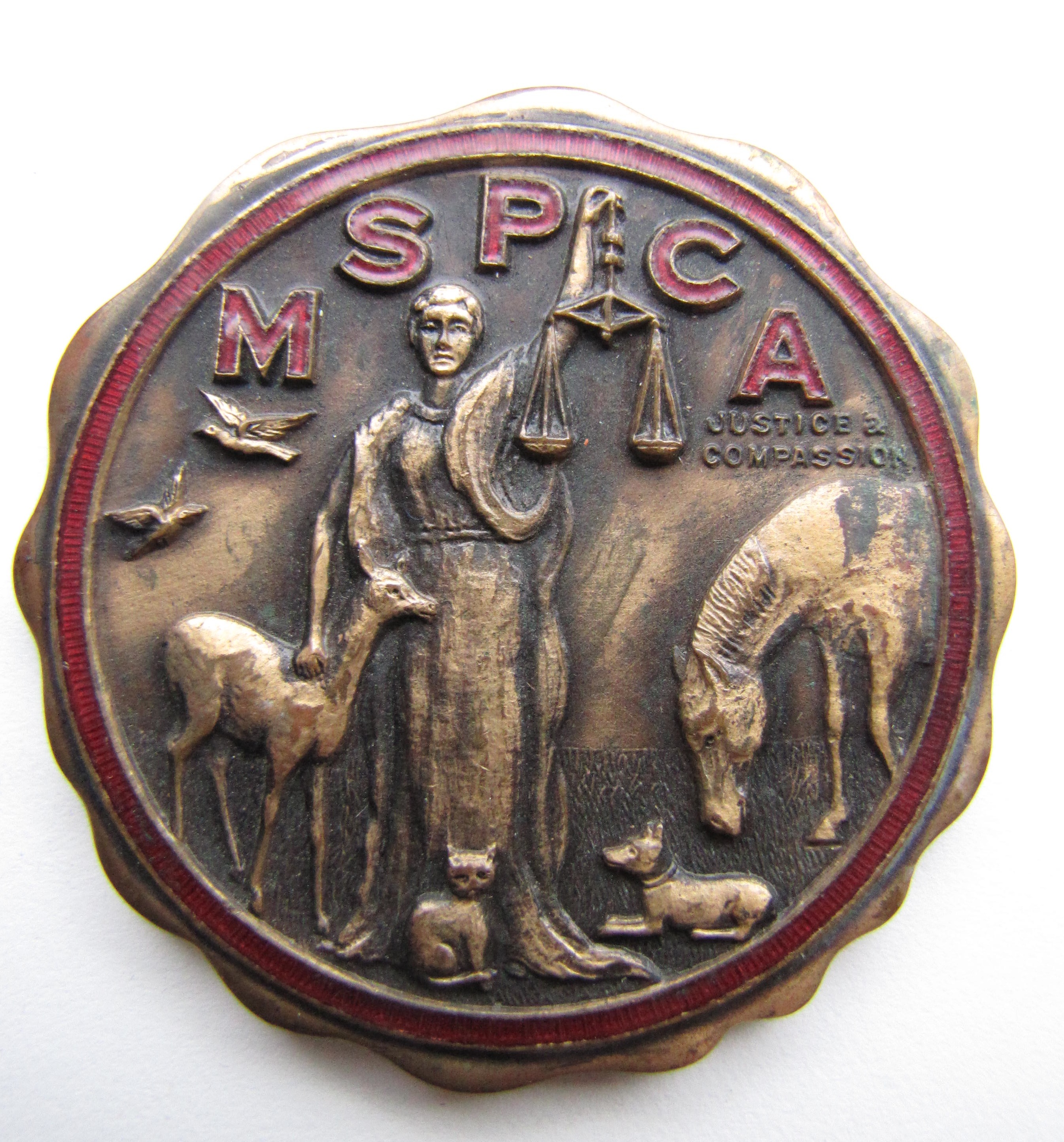 MSPCA Poster Competition Medal c1931 – Be Kind: A Visual History of ...